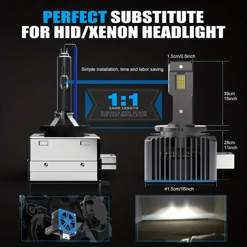 D2R LED OEM PLUG & PLAY BULBS – hidreplacement